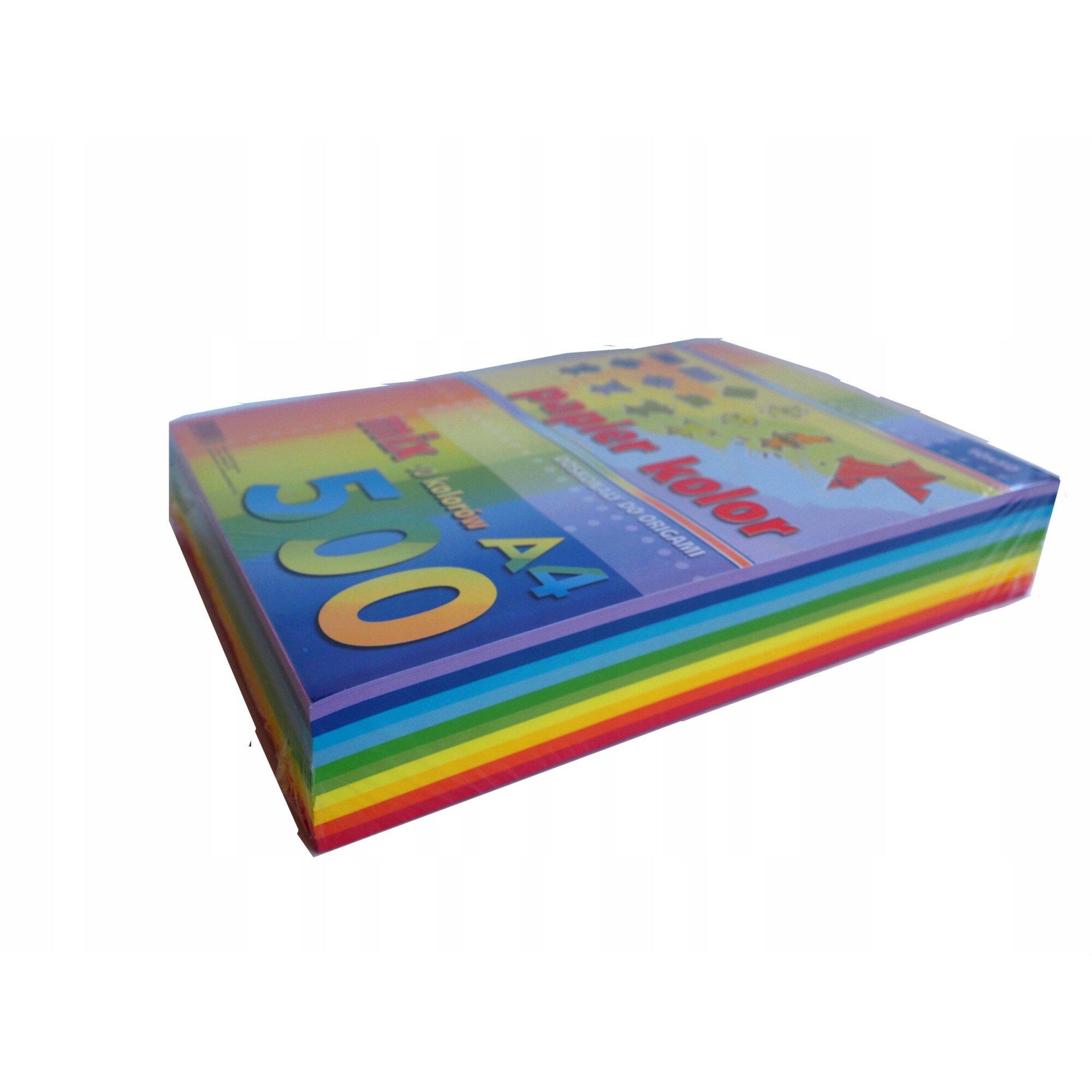 Hartie colorata, 500 coli, A4, Kreska, Multicolor - eMAG.ro