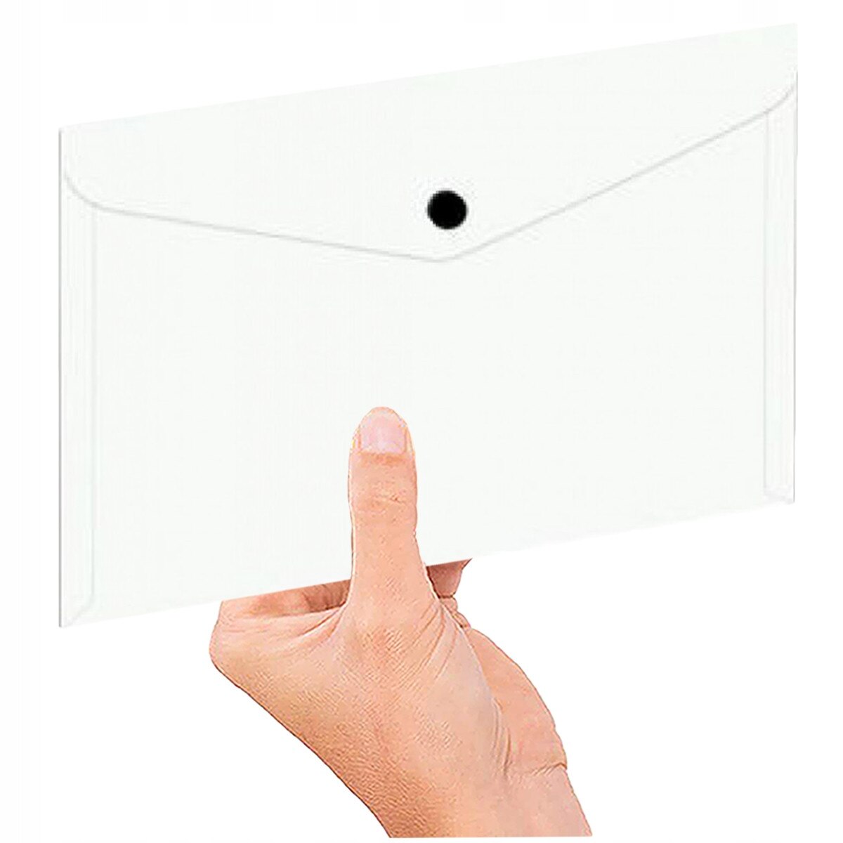 Mapa documente Grand, A5, Polipropilena, Alb - eMAG.ro