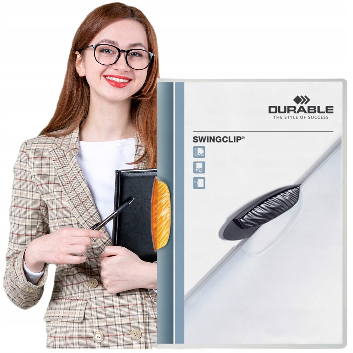 Dosar cu clips Durable, A4, PVC, Galben - eMAG.ro