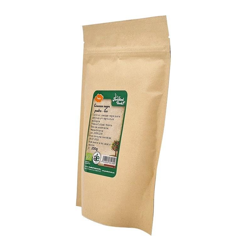 Pudra de Coacaze Negre Bio 250 grame Paradisul - eMAG.ro