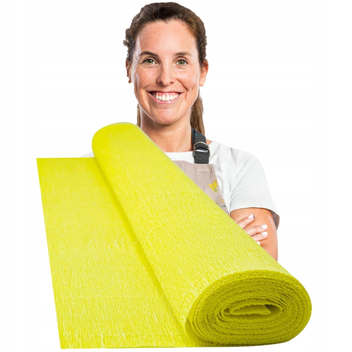 Hartie creponata, Krepina, Galben - eMAG.ro