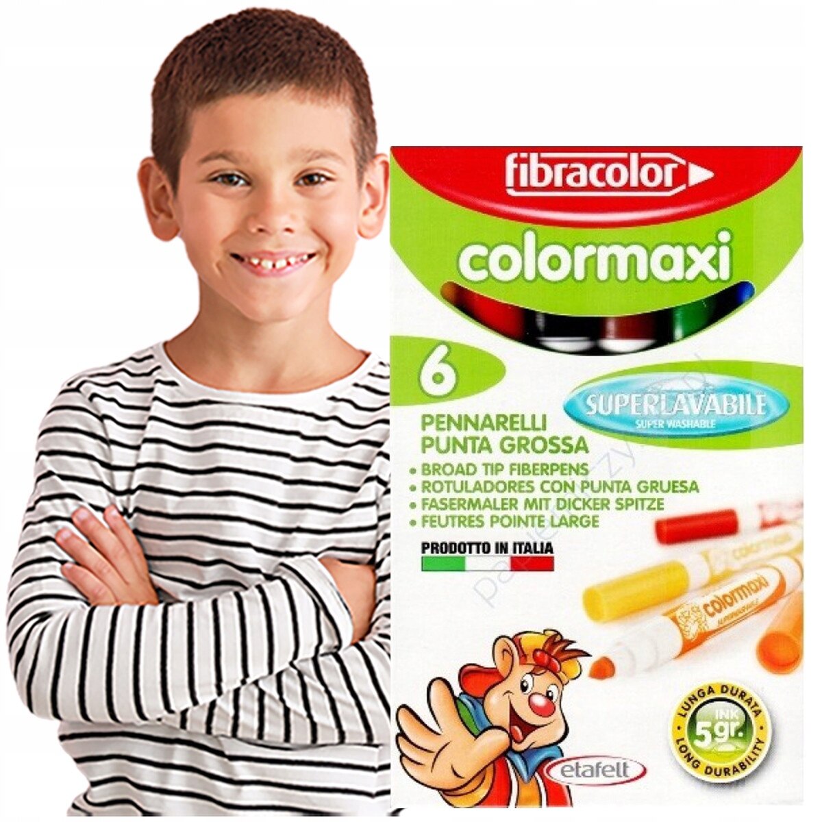 Carioci, Fibracolor, 6 bucati - eMAG.ro