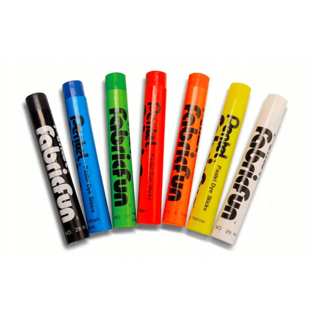 Set pasteluri pentru tesatura, Pentel, 7 culori - eMAG.ro