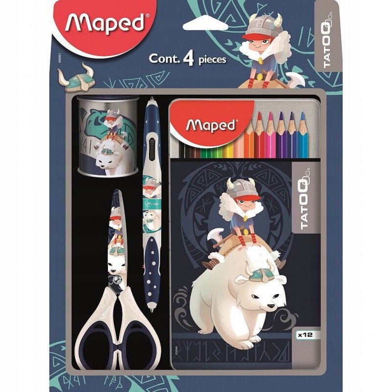 KIT SCOALA MAPED, 4 BUC - eMAG.ro