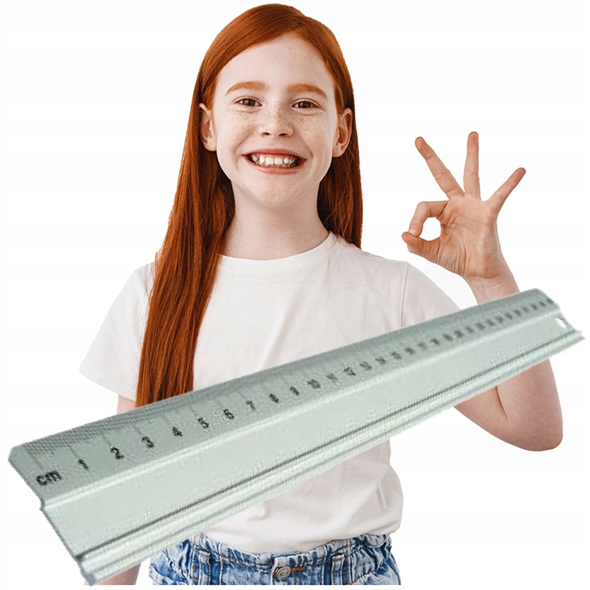 Rigla, Leniar, Metal, 30cm, Argintiu - eMAG.ro