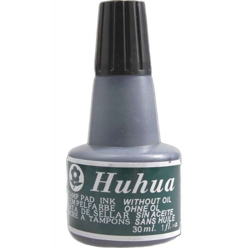 Tus stampile, Huhua, Negru, 30 ml - eMAG.ro