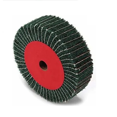 Disc Pasla Verde 200x20x20mm, cu lamele de Smirghel pentru slefuit si ...