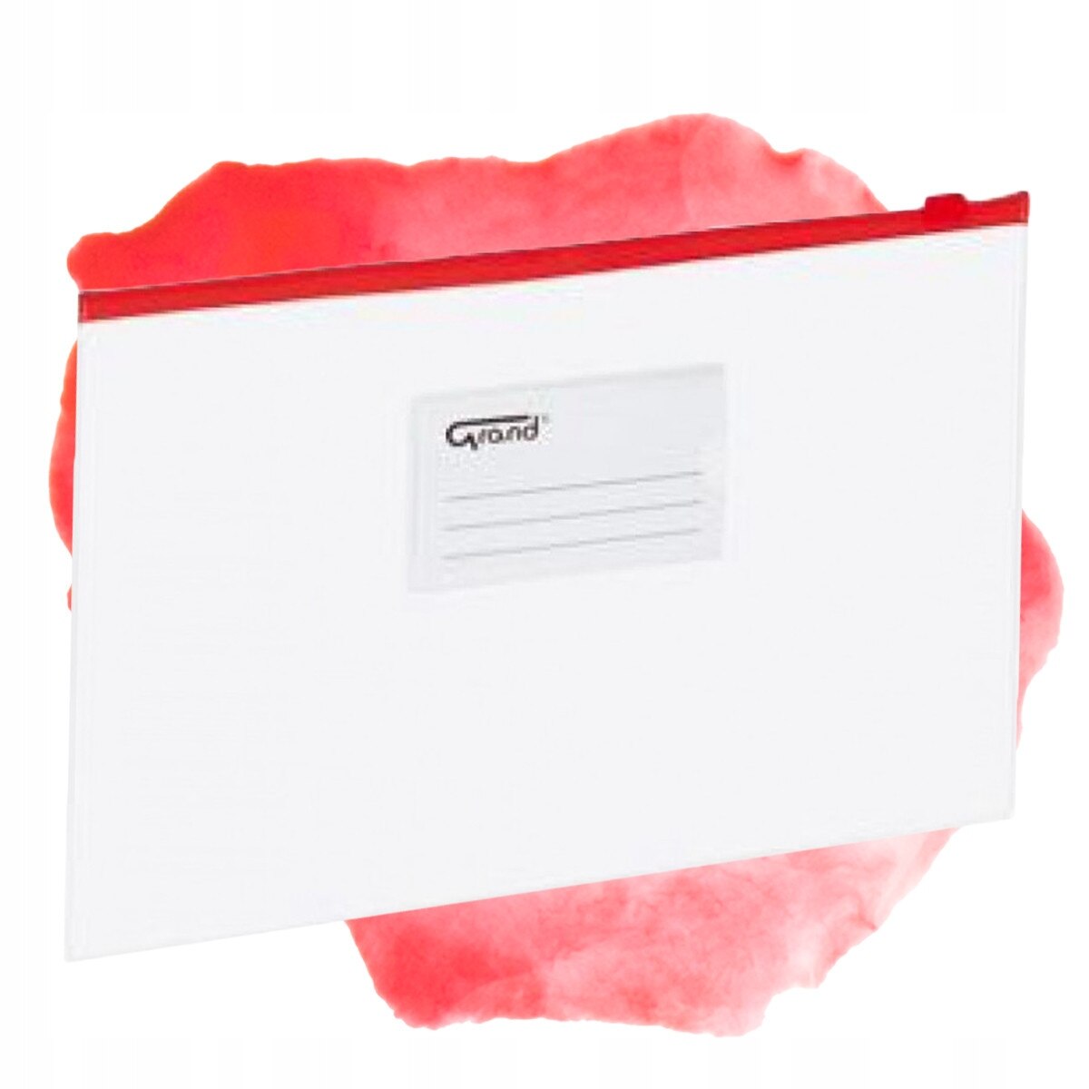 Mapa documente Grand, A4, Polipropilena, Rosu/Alb - eMAG.ro
