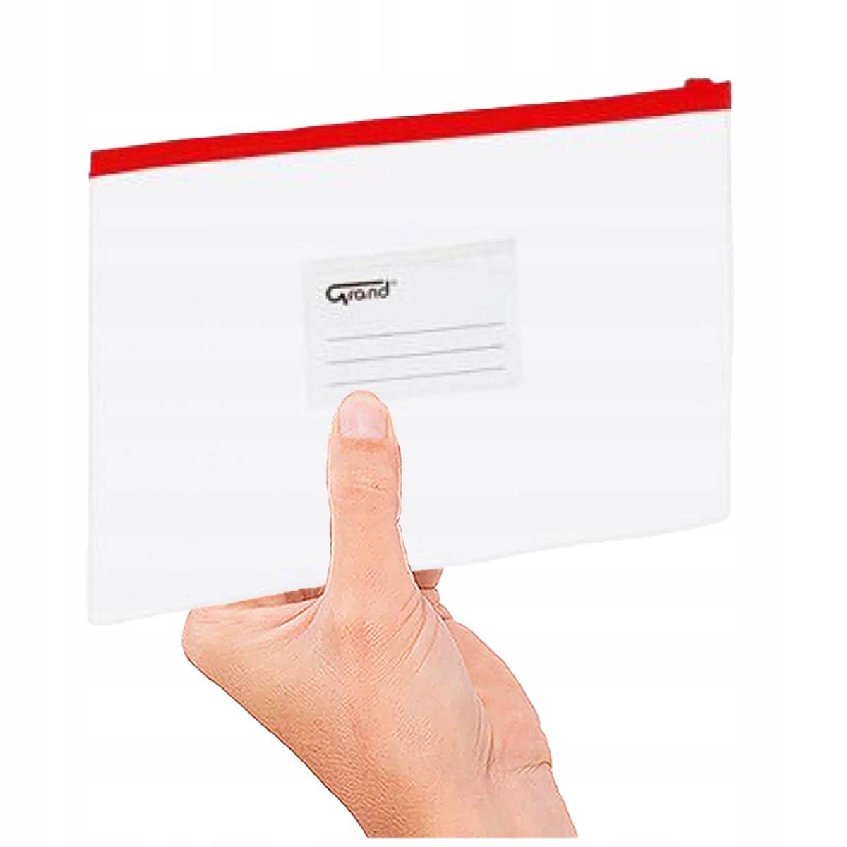 Mapa documente Grand, A5, Polipropilena, Rosu/Alb - eMAG.ro