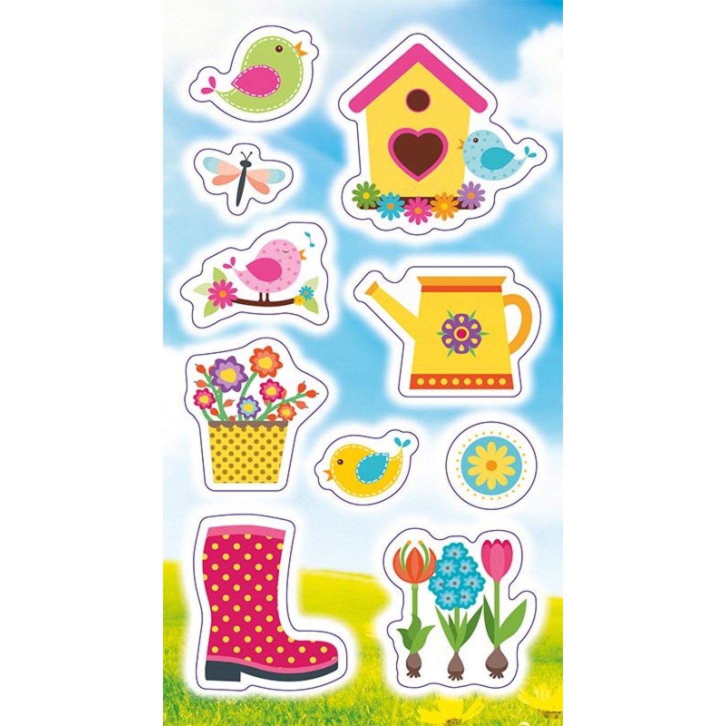 AUTOCOLANTE DECORATIVE DE PRIMAVARA PENTRU COPII - eMAG.ro
