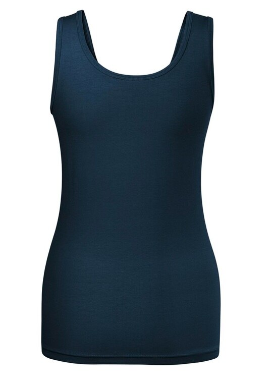 Maiou pentru dama, 95% Bumbac, Elastic, Slim Fit, Bretele Late - eMAG.ro