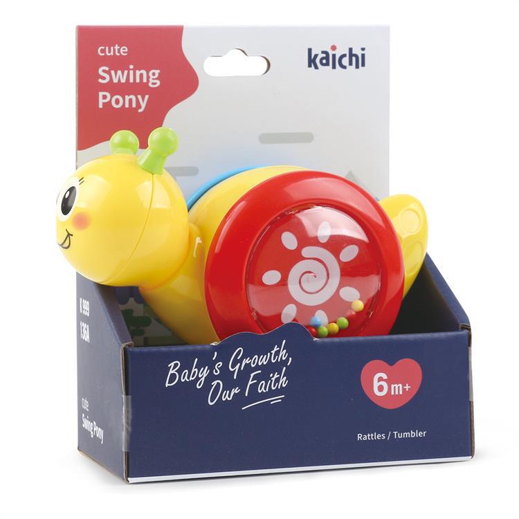 Jucarie bebelusi melc 14 x 9 x 6 cm - eMAG.ro