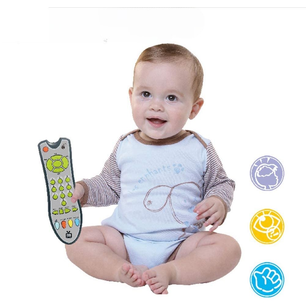 Jucarie Interactiva Telecomanda cu Sunete si Lumini, Invatarea Formelor ...