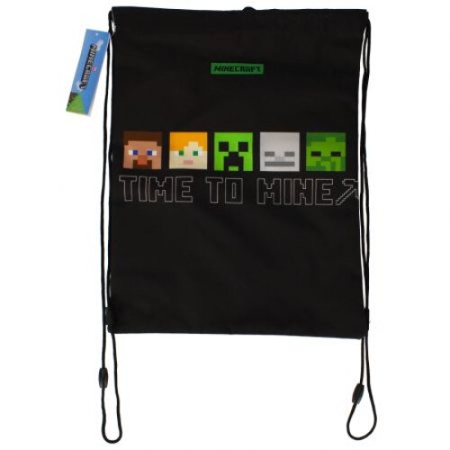 Set scoala Minecraft Alex & Steven - Ghiozdan si Sac incaltaminte - eMAG.ro