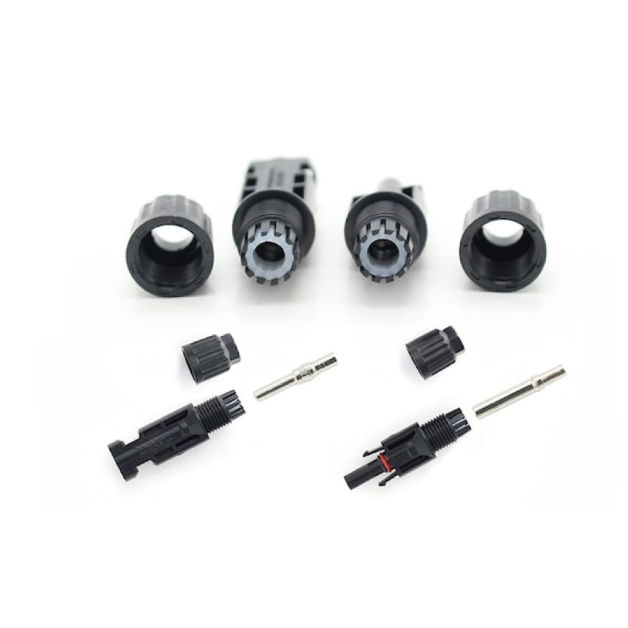 Conector MC4 set 2 buc mufe panouri solare, mufa solara compatibila cu ...