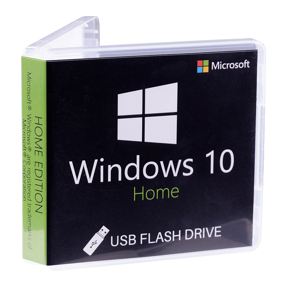 Microsoft Windows 10 Home, 32/64 bit, Multilanguage, Retail, USB 2.0 ...