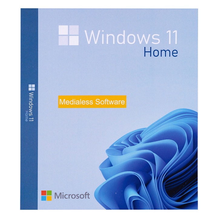 Microsoft Windows 11 Home, 64 bit, Multilanguage, Retail, Medialess ...