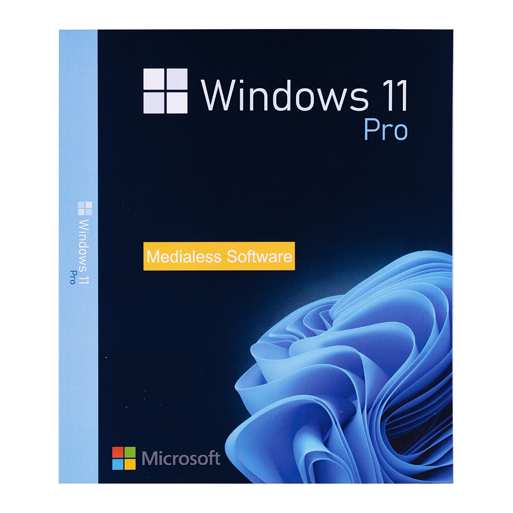 Microsoft Windows 11 Pro, 64 bit, Multilanguage, Retail, Medialess ...