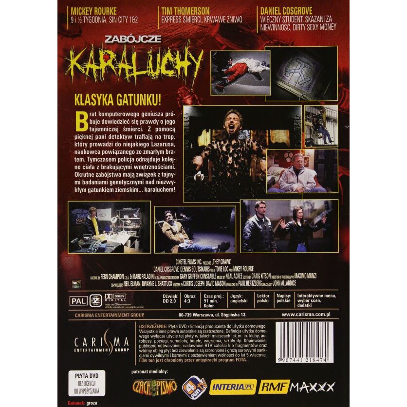 They Crawl [DVD] - eMAG.bg