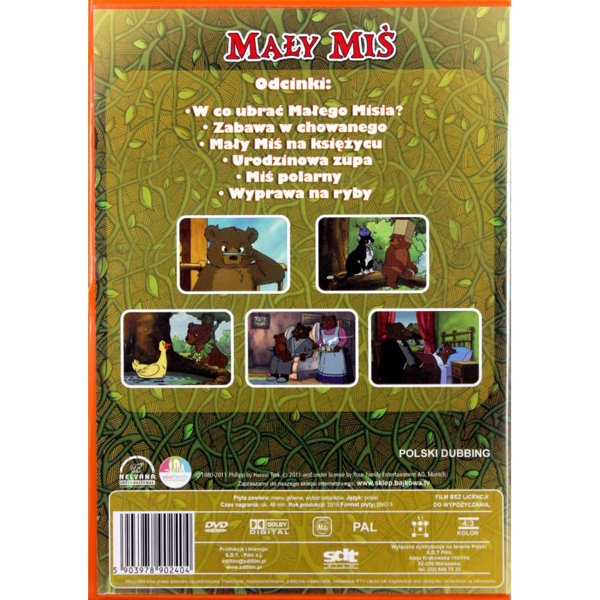 Mały Miś - W co ubrać małego misia [DVD] - eMAG.bg