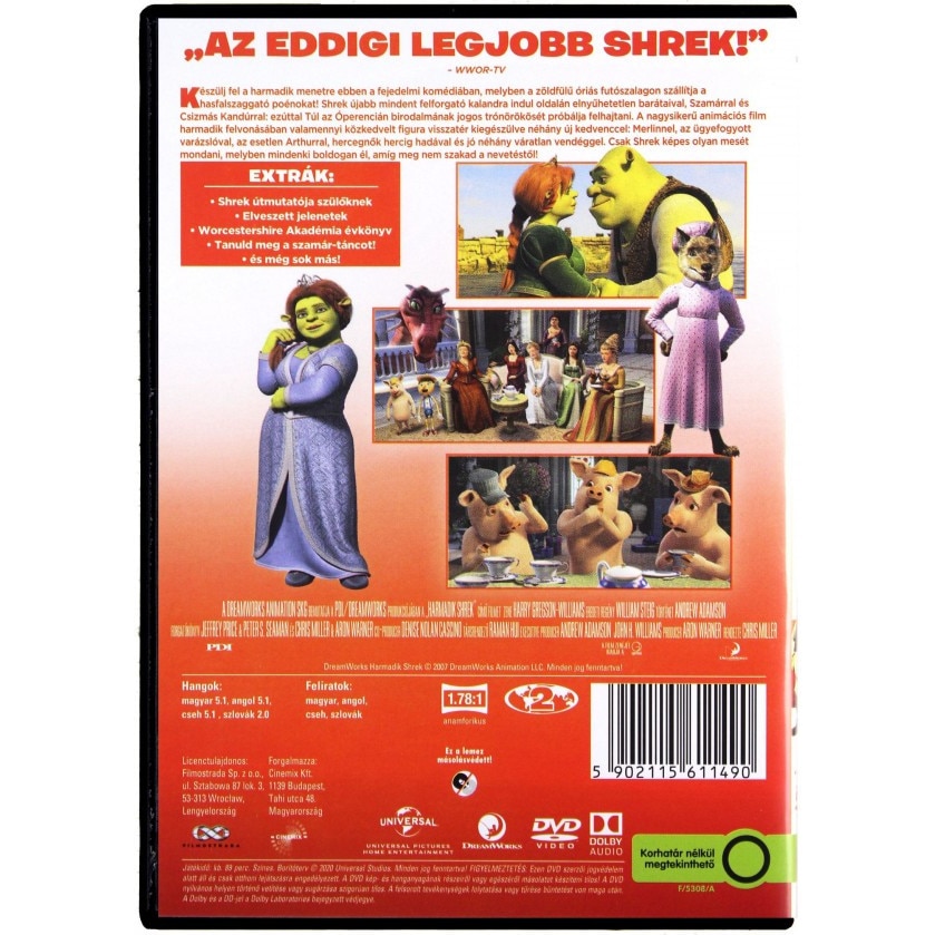Shrek al 3-lea [DVD] - eMAG.ro