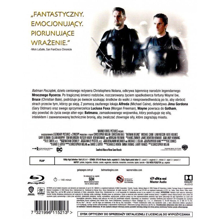 Batman - Inceputuri [Blu-Ray] - eMAG.ro