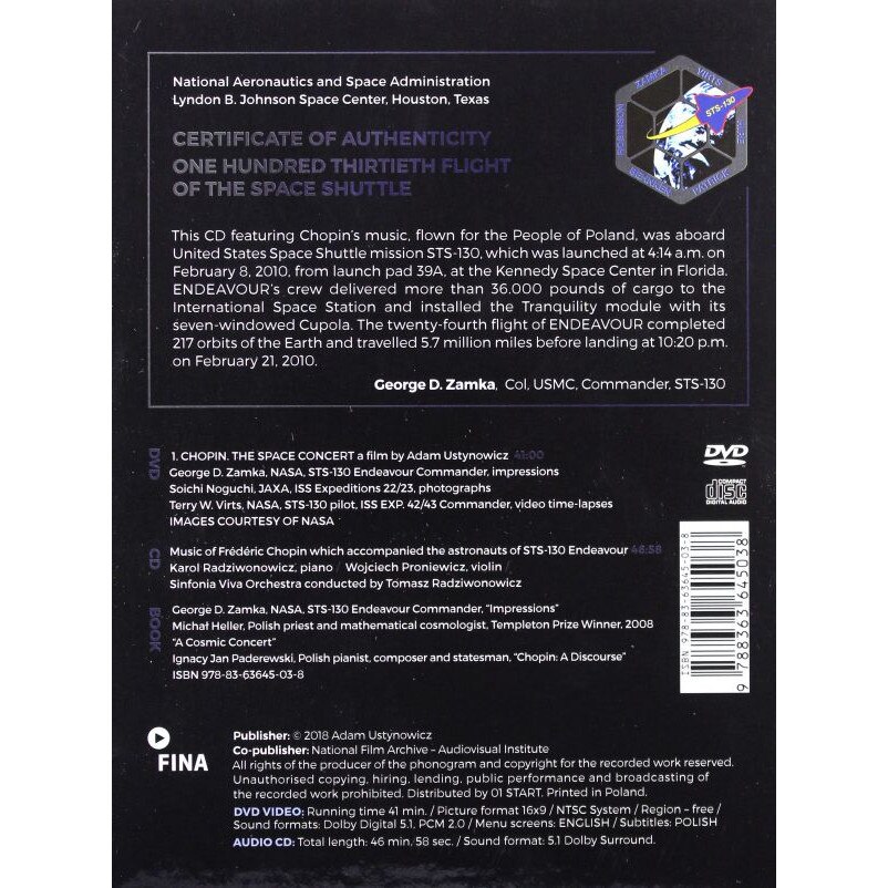 Chopin. The Space Concert [DVD]+[CD] - eMAG.ro