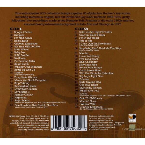 John Lee Hooker: Boogie Chillun [2CD] - eMAG.bg
