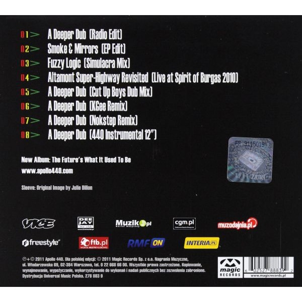 Apollo 440: A Deeper Dub (digipack) [CD] - eMAG.hu