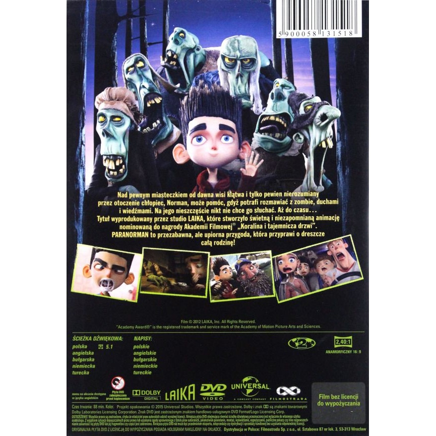 ParaNorman [DVD] - eMAG.ro