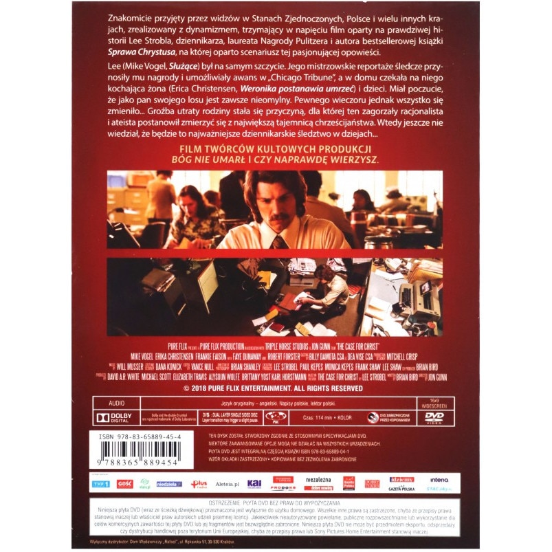 The Case for Christ [DVD] - eMAG.bg