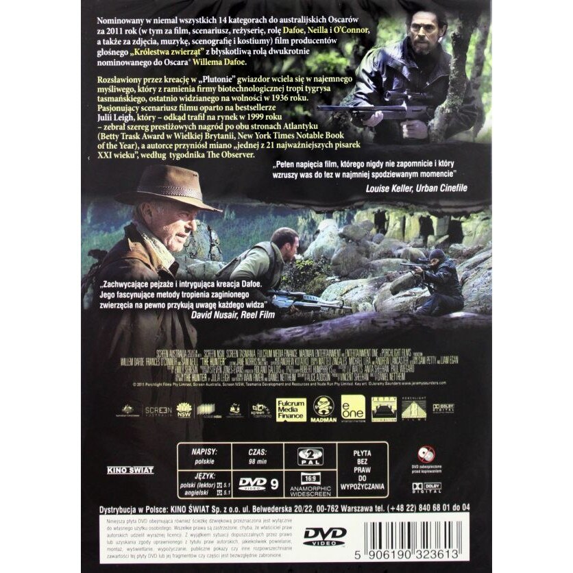 The Hunter [DVD] - eMAG.ro