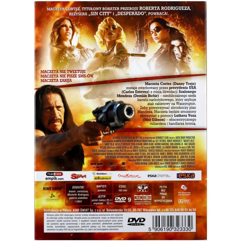 Machete: Ucigas meserias [DVD] - eMAG.ro