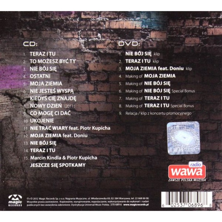 Marcin Kindla: Teraz I Tu (Edycja Specjalna) (ecopack) [CD]+[DVD] - eMAG.bg