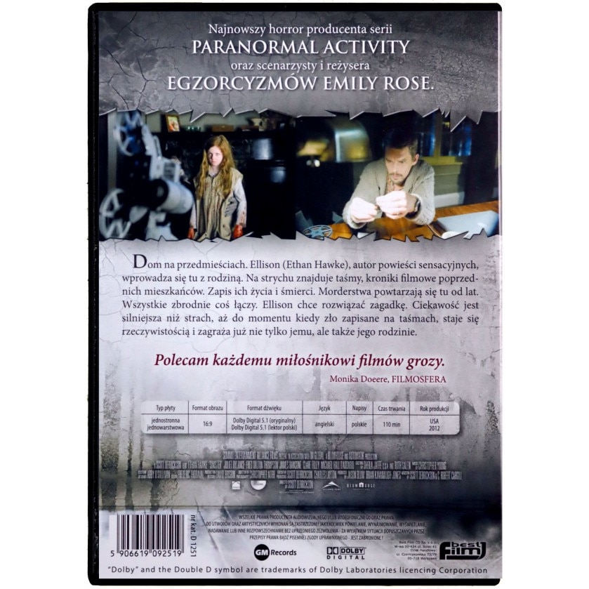 Sinister [DVD] - eMAG.ro