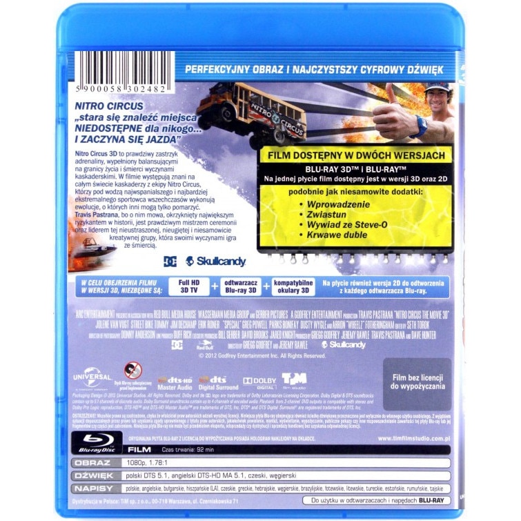 Nitro Circus: The Movie [Blu-Ray 3D]+[Blu-Ray] - eMAG.ro