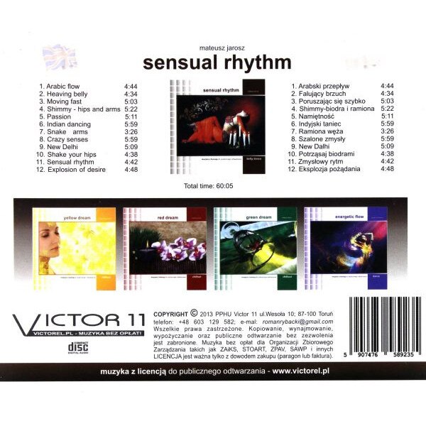 Sensual rhythm - belly dance music [CD] - eMAG.bg
