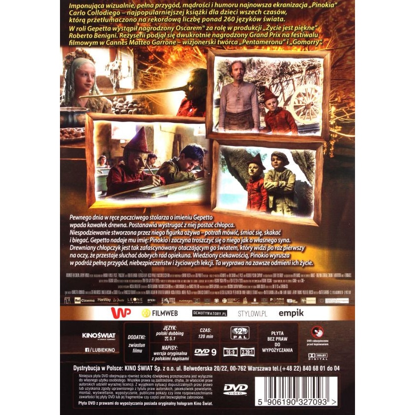 Pinocchio [DVD] - eMAG.ro