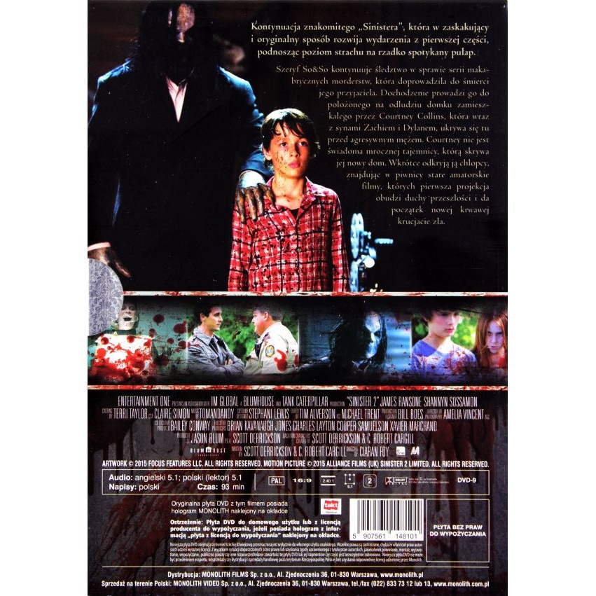 Sinister 2 [DVD] - eMAG.ro