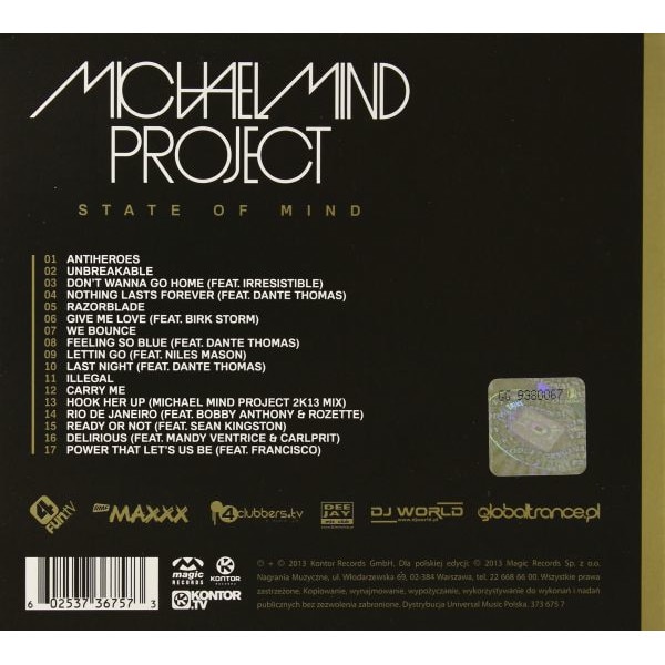 Michael Mind Project: State Of Mind (digipack) [CD] - eMAG.hu