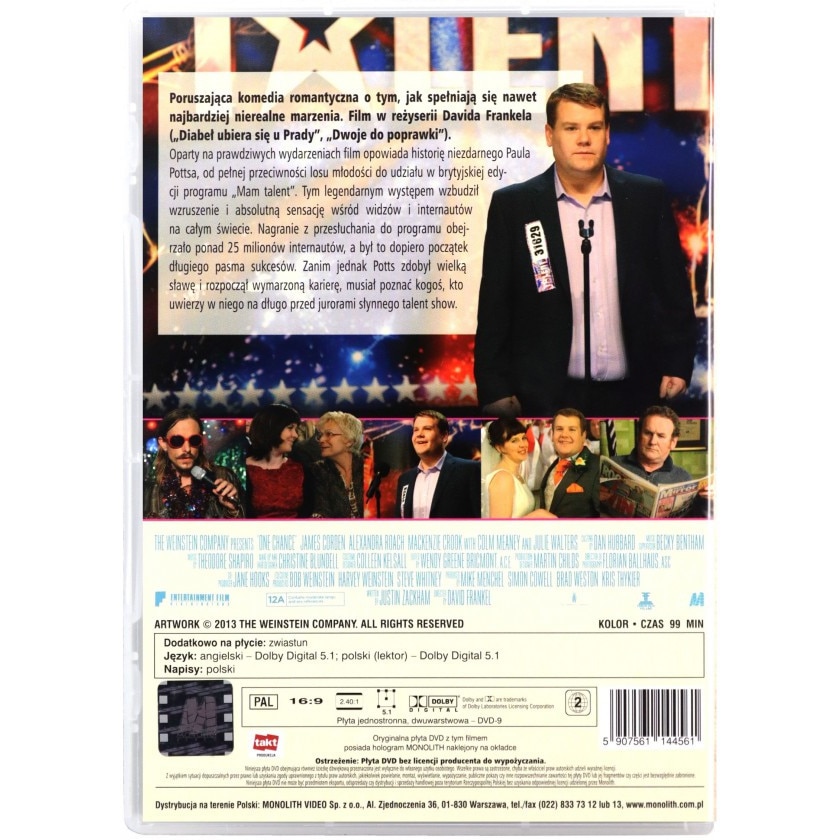 One Chance [DVD] - eMAG.bg