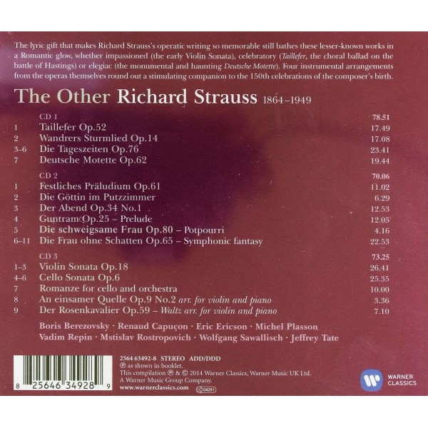 Richard Strauss: The Other Richard Strauss [3CD] - eMAG.bg