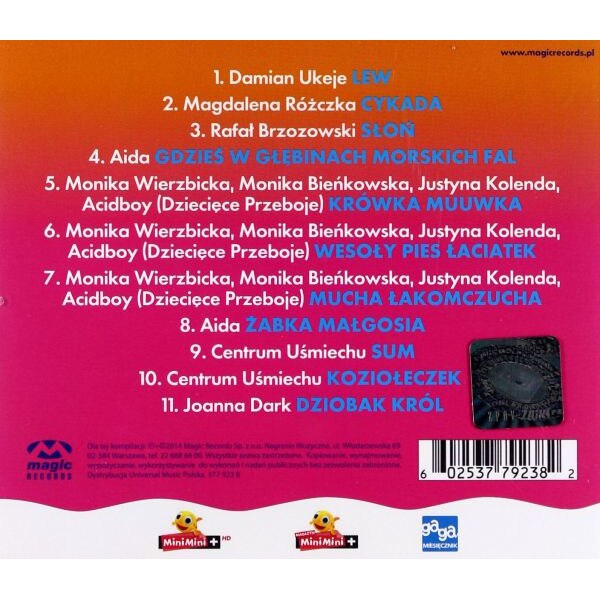 Mini Mini Piosenki Rybki O Zwierzętach Vol 2 [CD] - eMAG.bg