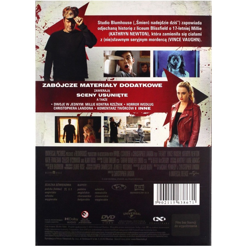 Freaky [DVD] - eMAG.ro