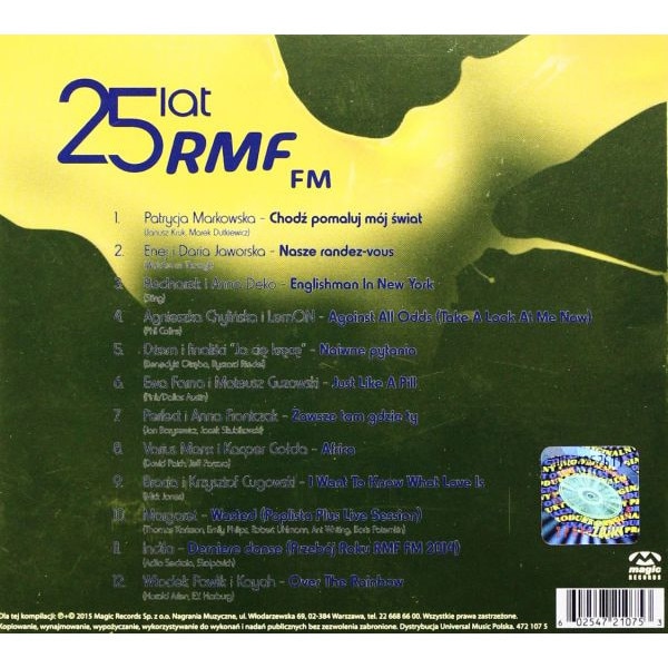 25 Lat RMF FM [CD] - eMAG.bg