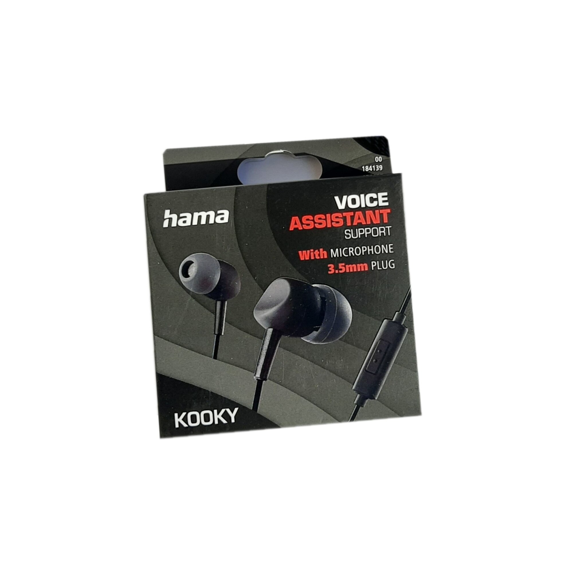 Casti audio Kooky cu microfon, Hama, in-ear, Multicontrol, Protectie ...