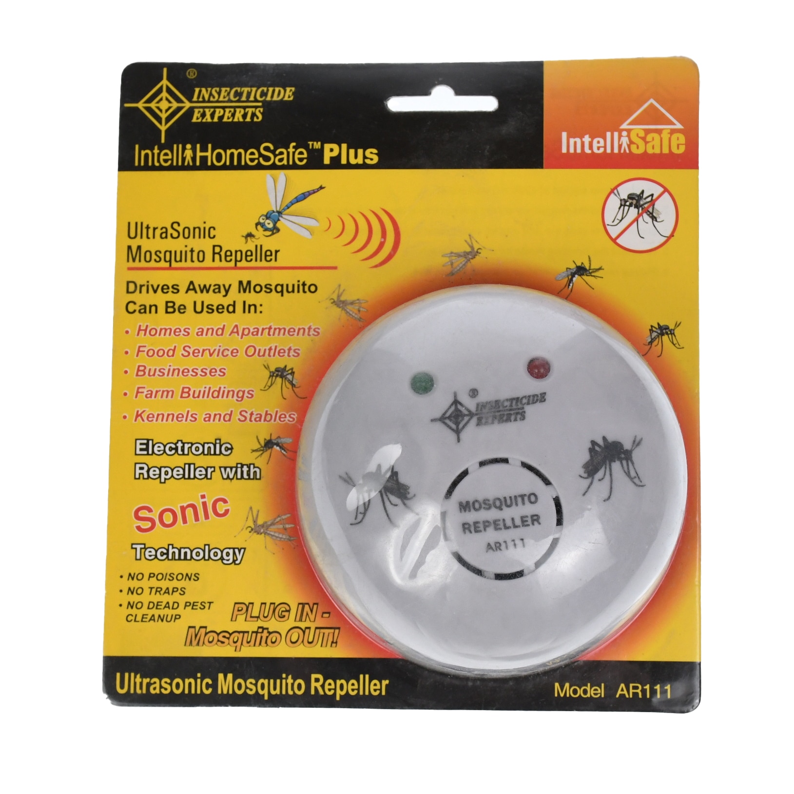 Aparat anti tantari cu ultrasonice, putere 8 W - AR111 - eMAG.ro