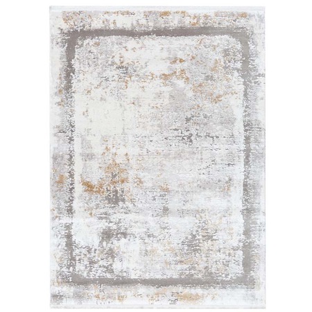 Covor modern si elegant Veranda VE09B, gri/verde, 200 x 290 cm - eMAG.ro