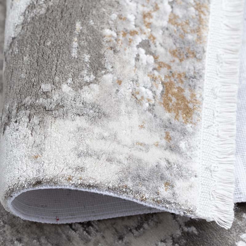 Covor modern si elegant Veranda VE09B, gri/verde, 200 x 290 cm - eMAG.ro