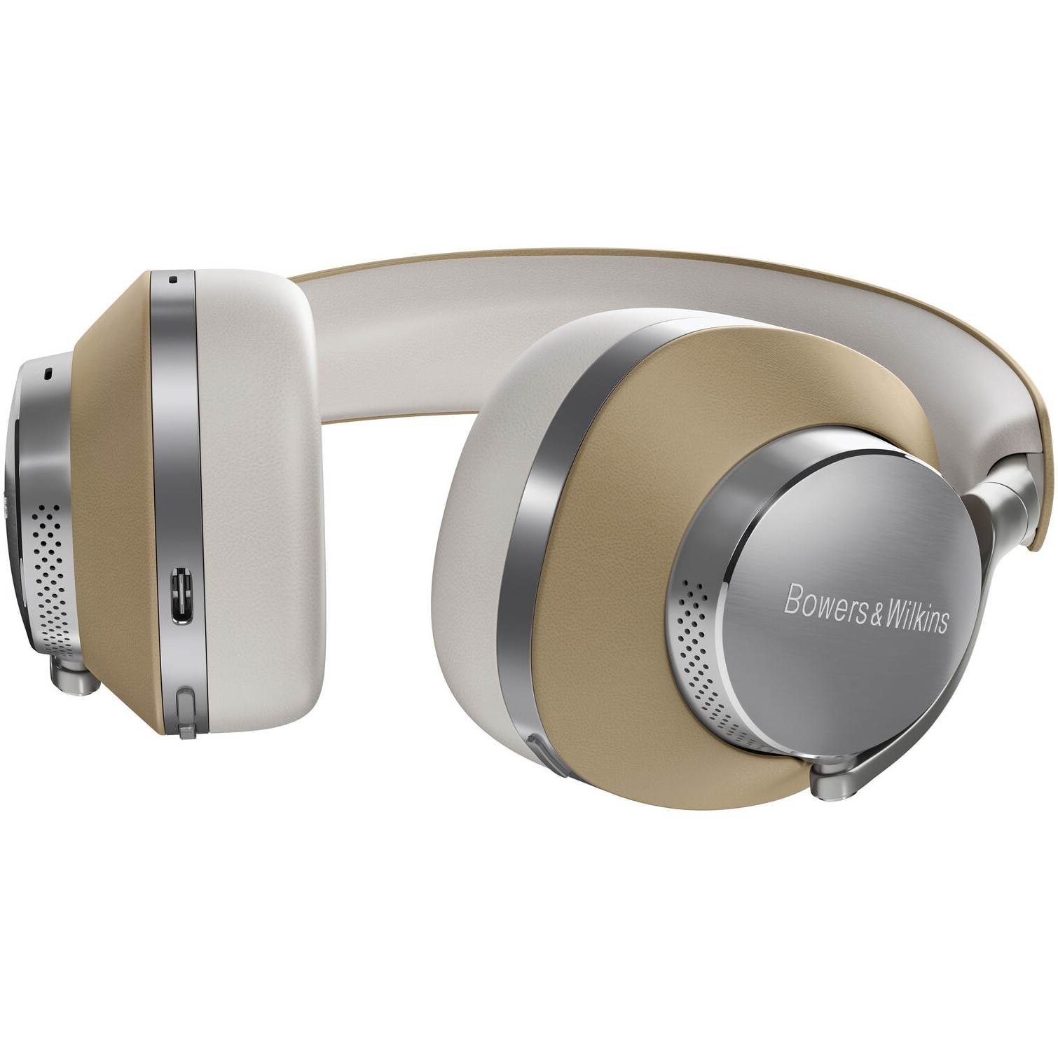 Слушалки On-Ear Bowers & Wilkins PX8, Bluetooth, Микрофон, ANC, Tan ...